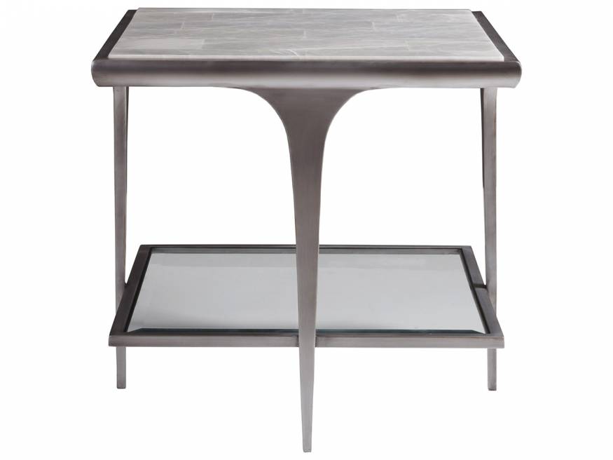 Gray - 2097-957 | Zephyr Square End Table | Signature Designs|