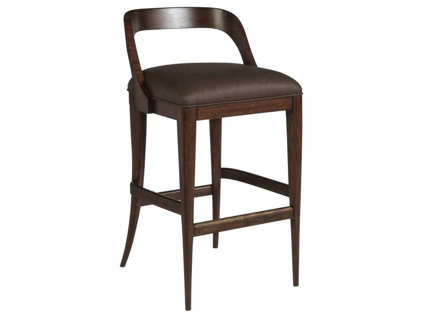 Warm Brown Mahogany - 2104-896-01 | Beale Low Back Bar Stool