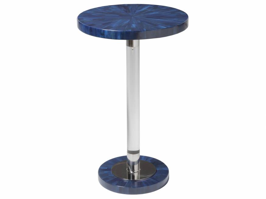 Navy Blue - 2205-950 | Invicta Round Spot Table | Signature Designs|