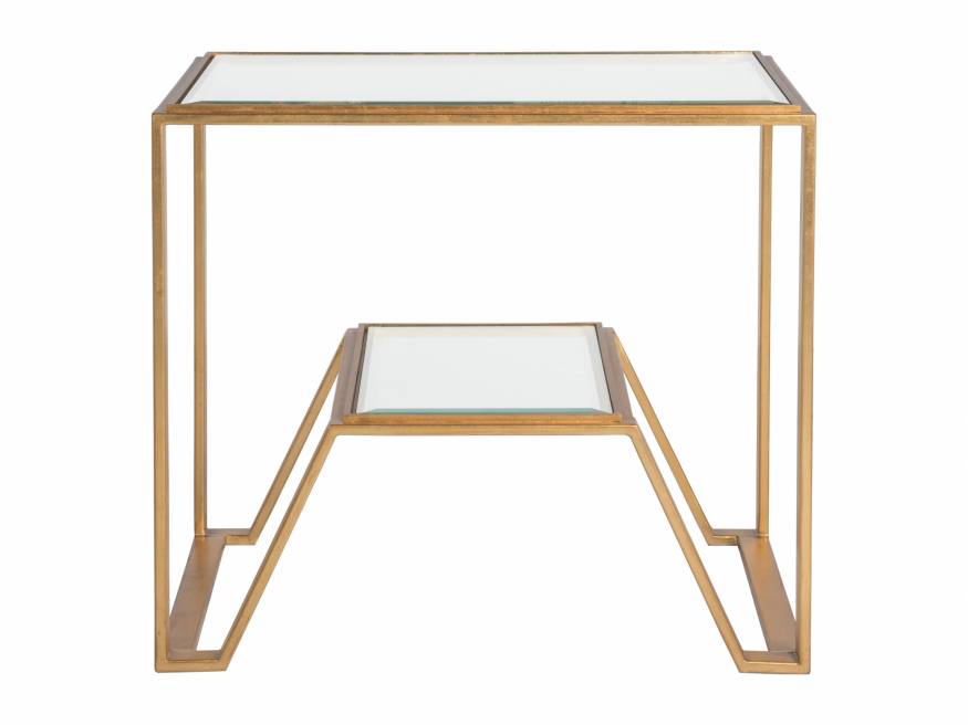 Argento - 2230-955-46 | Byron Rectangular End Table | Metal Designs|