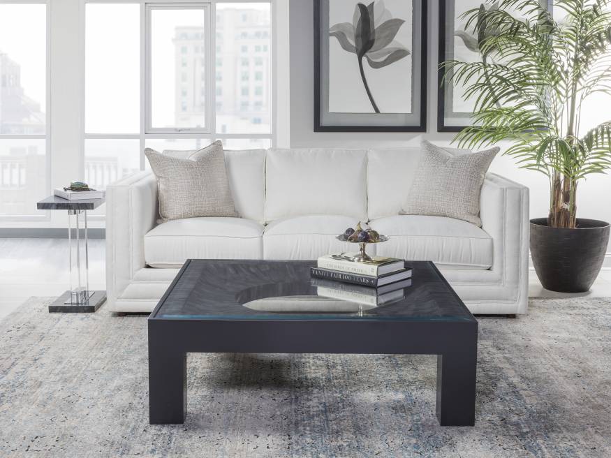 Dark Brown - 2207-950 | Litmus Rectangular Spot Table | Signature