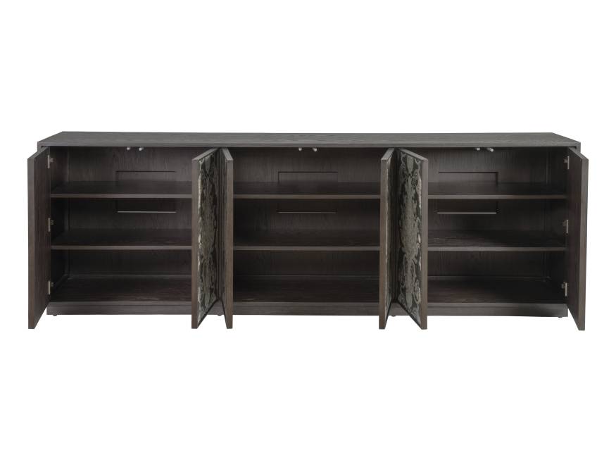 Mocha - 2270-908 | Venerato Long Media Console | Signature Designs|