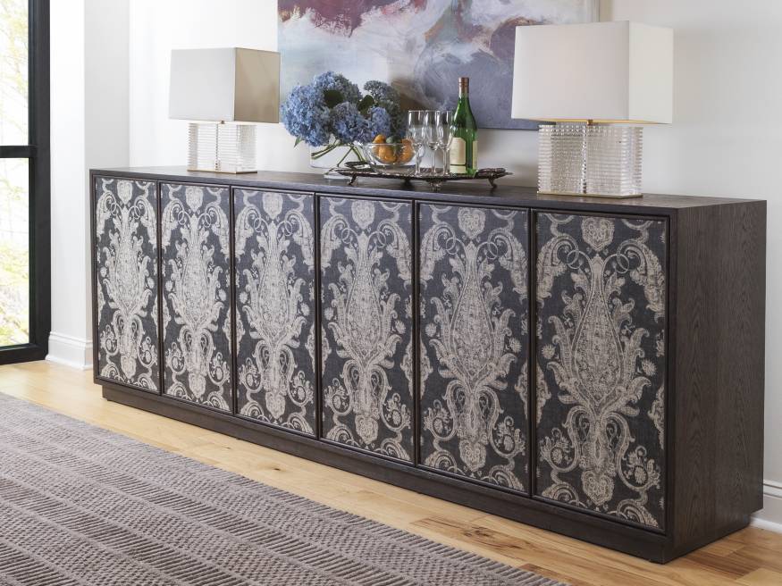 Mocha - 2270-908 | Venerato Long Media Console | Signature Designs|
