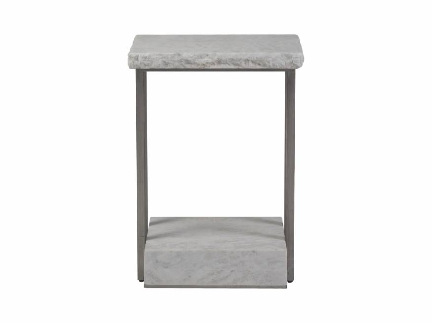 Silver Leaf - 2299-950 | Kenzo Rectangular Spot Table | Signature