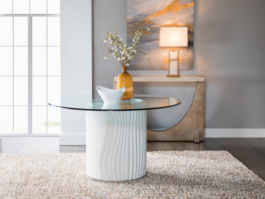 Ivory - 2315-870-56C | Volante 56 Inch Round Dining Table | Signature