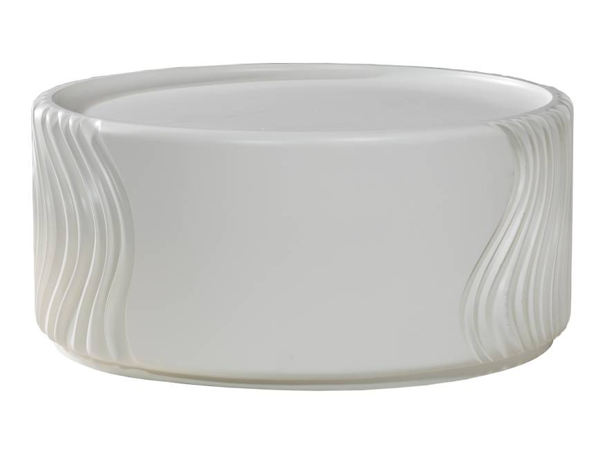 Ivory - 2315-943 | Volante Round Drum Cocktail Table | Signature