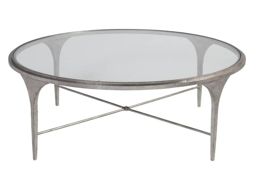 Silver Leaf - 2360-943 | Porto Silver Round Cocktail Table