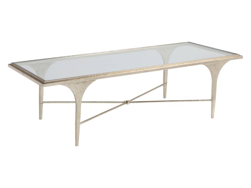 Champagne - 2361-945 | Porto Champagne Rectangular Cocktail Table