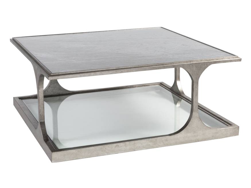Silver Leaf - 2362-947 | Bond Street Silver Square Cocktail Table
