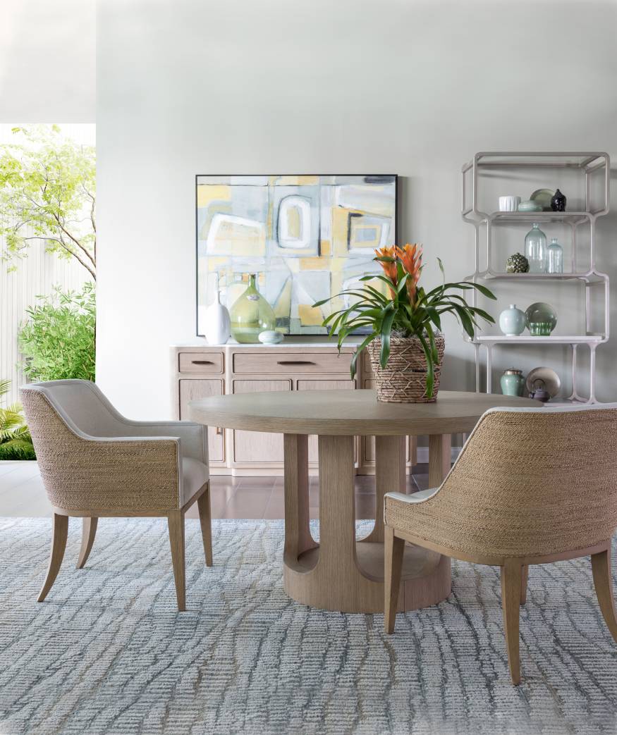 2370-870C | Simpatico Round Dining Table | Simpatico| Artistica Home