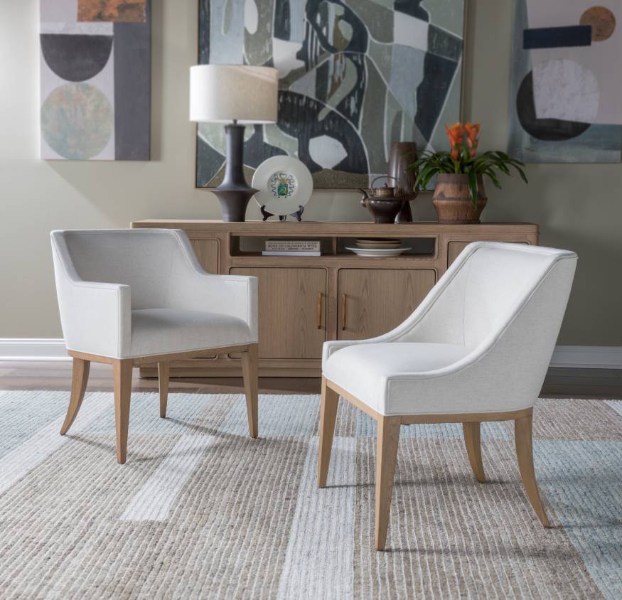 2370-880-01 | Simpatico Upholstered Side Chair | Simpatico| Artistica