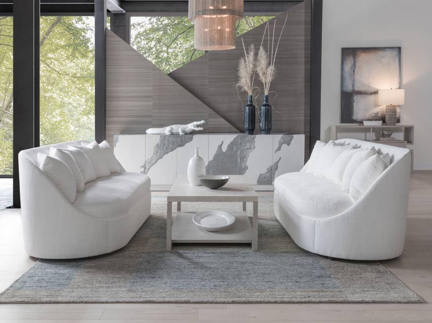 2000 Pre-finished Legs - 2415-33-1 | Genevieve Bench Seat Sofa