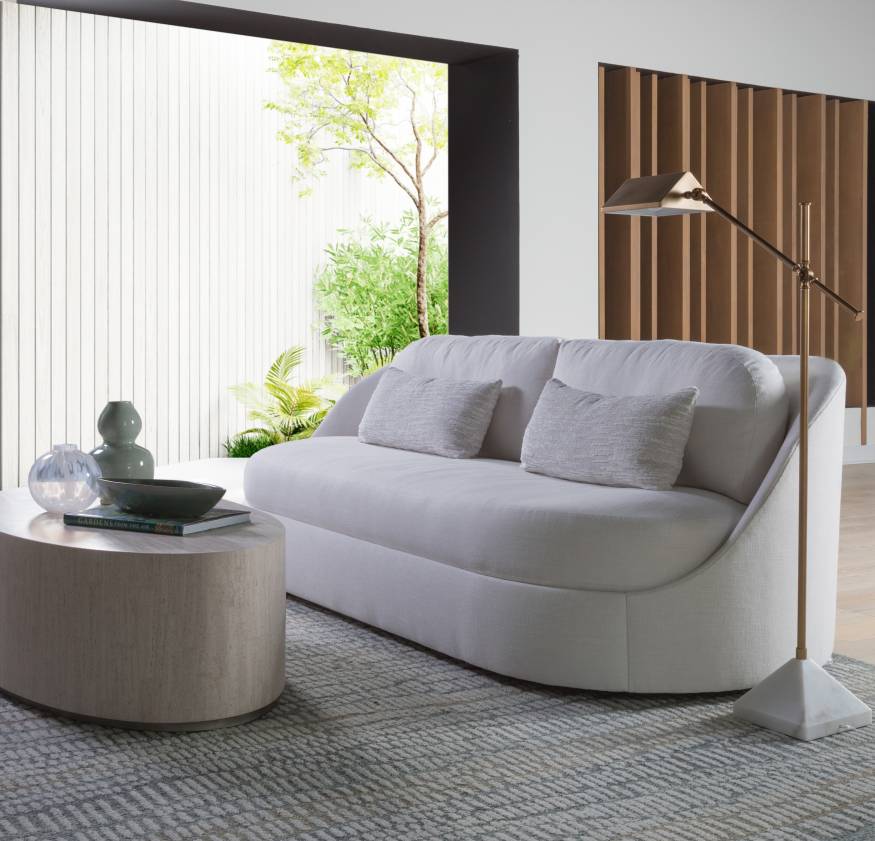 2000 Pre-finished Legs - 2416-33-1 | Ava Bench Seat Sofa | Artistica