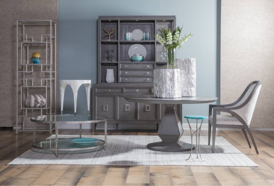 Creamy White - 2243-950 | Bello Round Spot Table | Signature Designs|